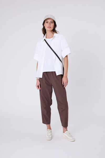 Barrel Tee - White | marlowstore.com
