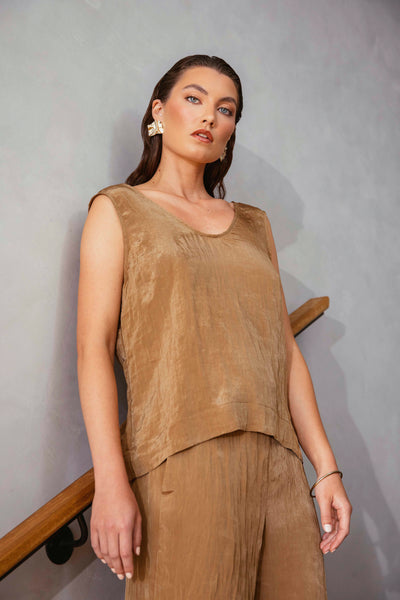 Lumi Tank - Bronzite | marlowstore.com